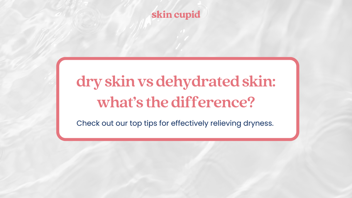 Dry Skin vs. Dehydrated Skin: What’s the Difference? – Skin Cupid