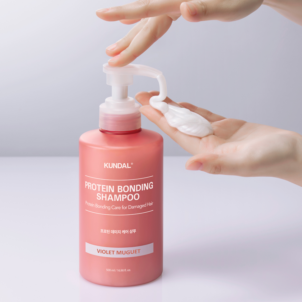 KUNDAL Protein Bonding Shampoo Violet Muguet (500ml) – Skin Cupid