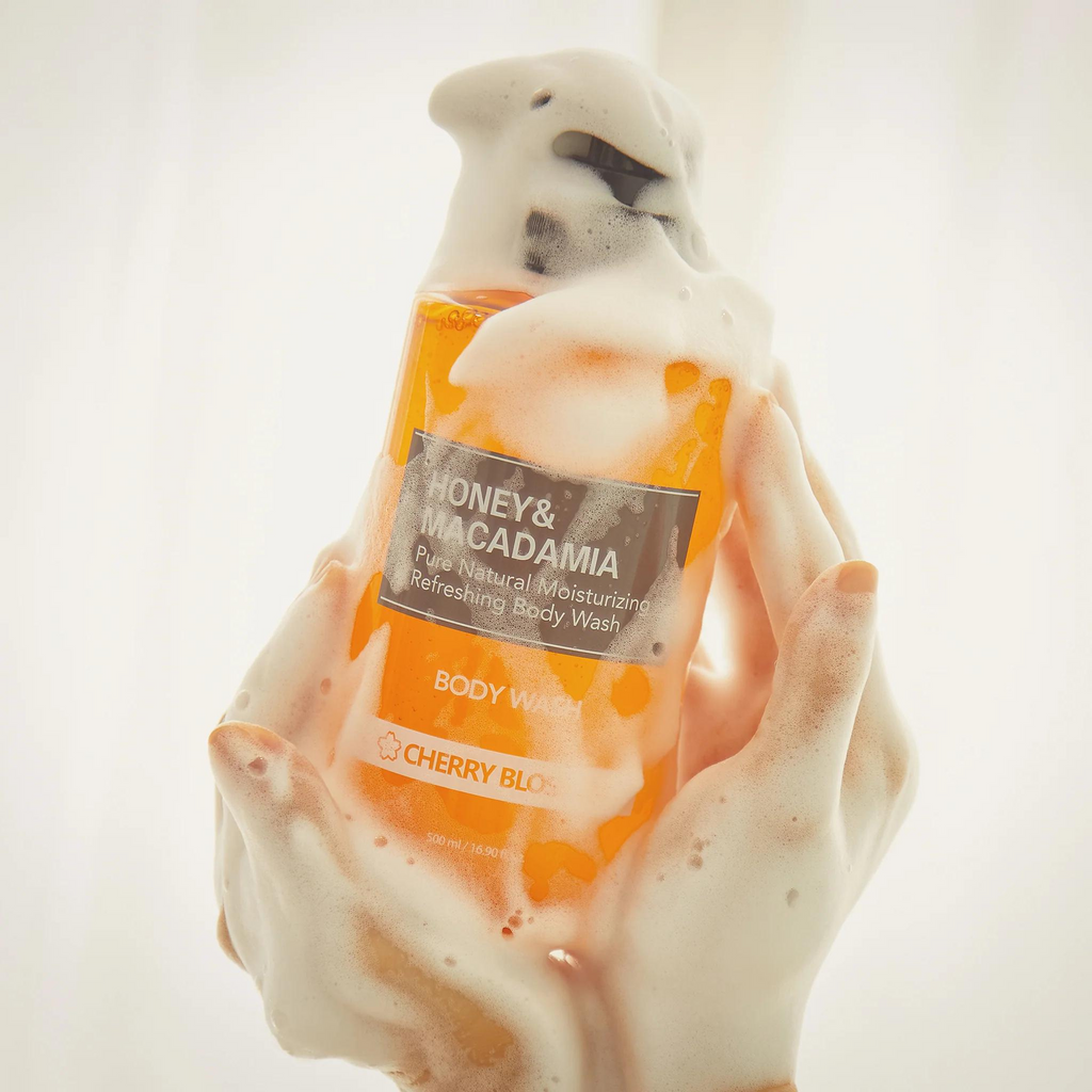KUNDAL Honey & Macadamia Pure Body Wash - 6 Scents (500ml) – Skin Cupid