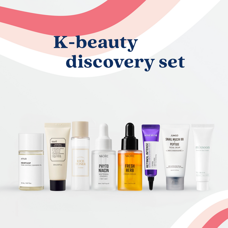 K-Beauty Discovery Set - Mini 8 Step Routine – Skin Cupid